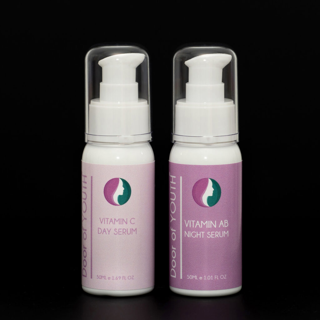 Vitamin C & AB Night Serum Duo | Door of Youth